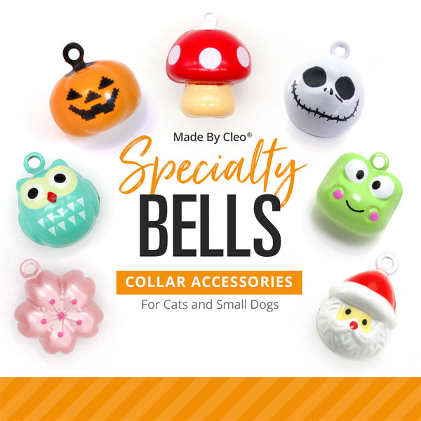 Decorative Pet Collar Jingle Bells - For Cat Collars & Small Dog ...