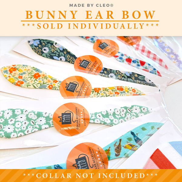Bunny Ear Bow Tie (Sold Individually) - For Cats & Small Dogs (Collar